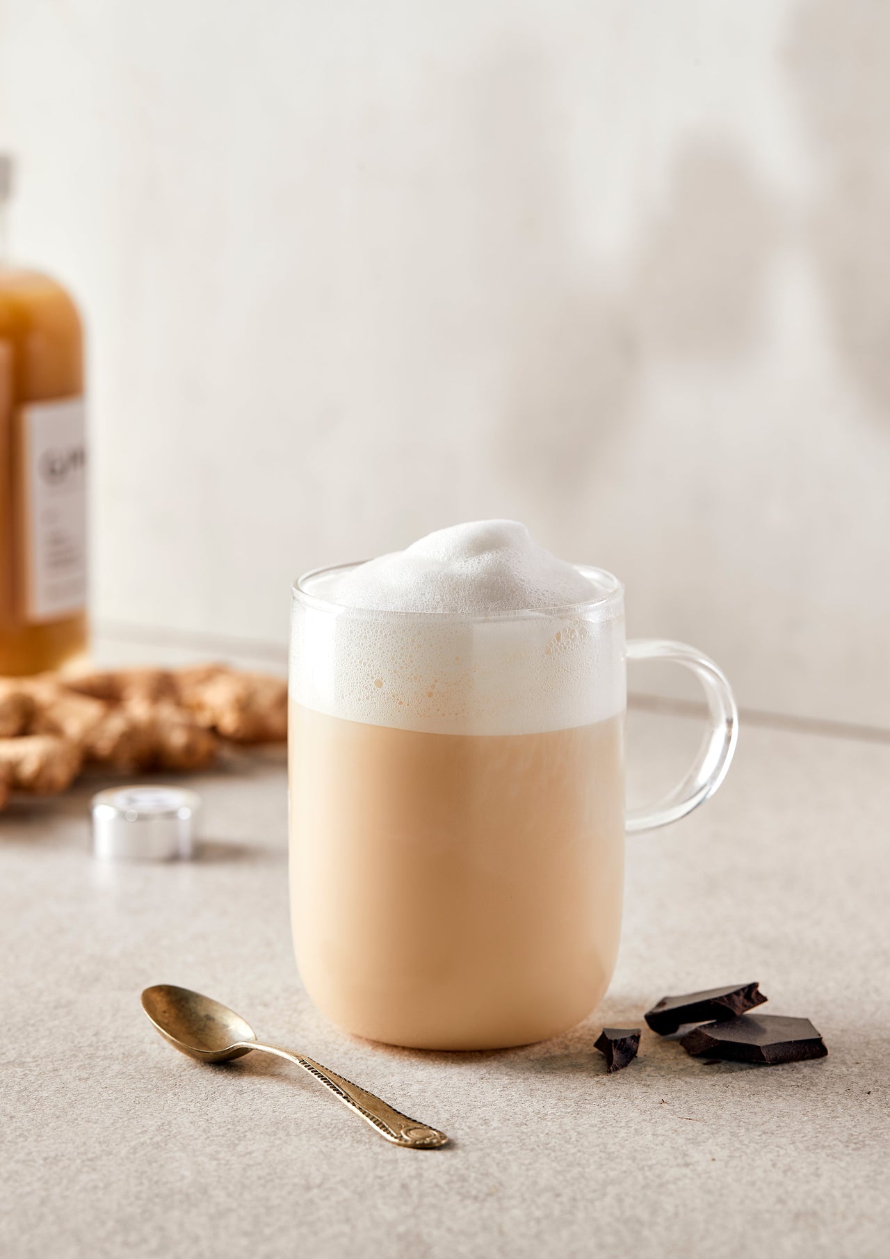 GIMBER Chai Latte - Mocktail Recipe | GIMBER The Original