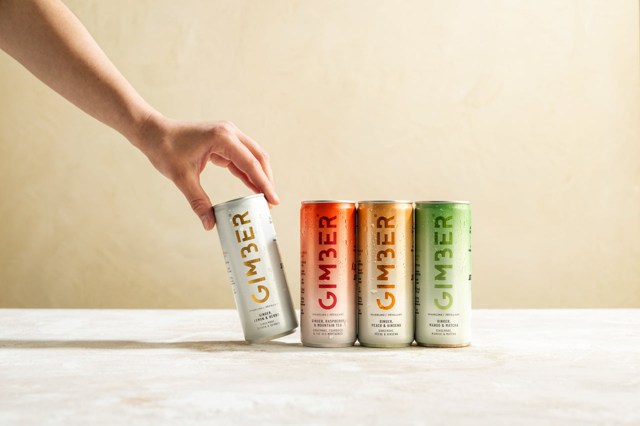 Ginger, Lemon & Herbs Drink – Gimber